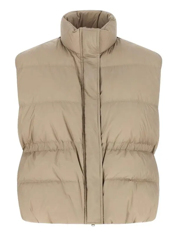 Brunello Cucinelli Puffer Vest - Grey