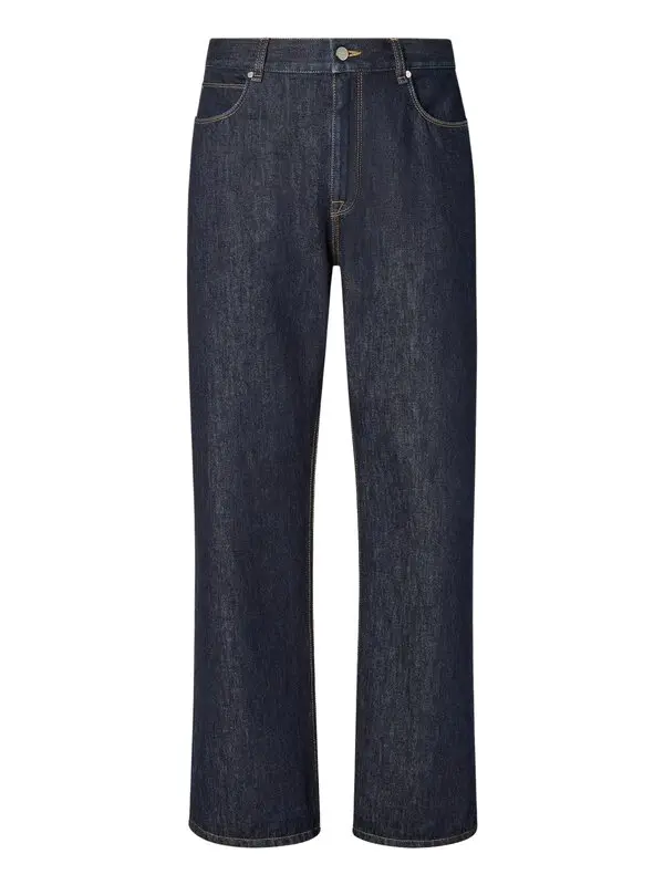Fendi Straight Leg Jeans - Blue