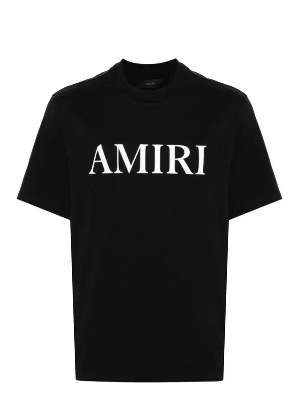 Amiri T-shirt With Logo - Black