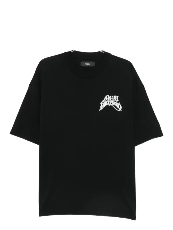 Amiri T-shirt With Logo - Black
