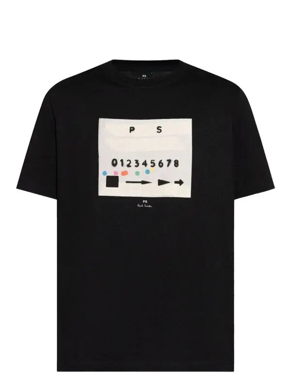 Paul Smith Ps12345 Cotton T-shirt - Black