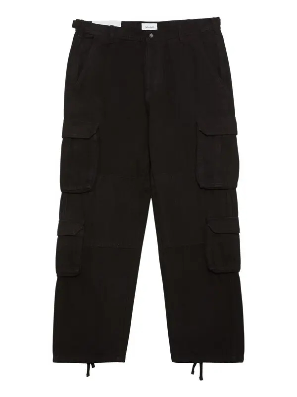 AMISH SUPPLIES Double Cargo Trousers - Black
