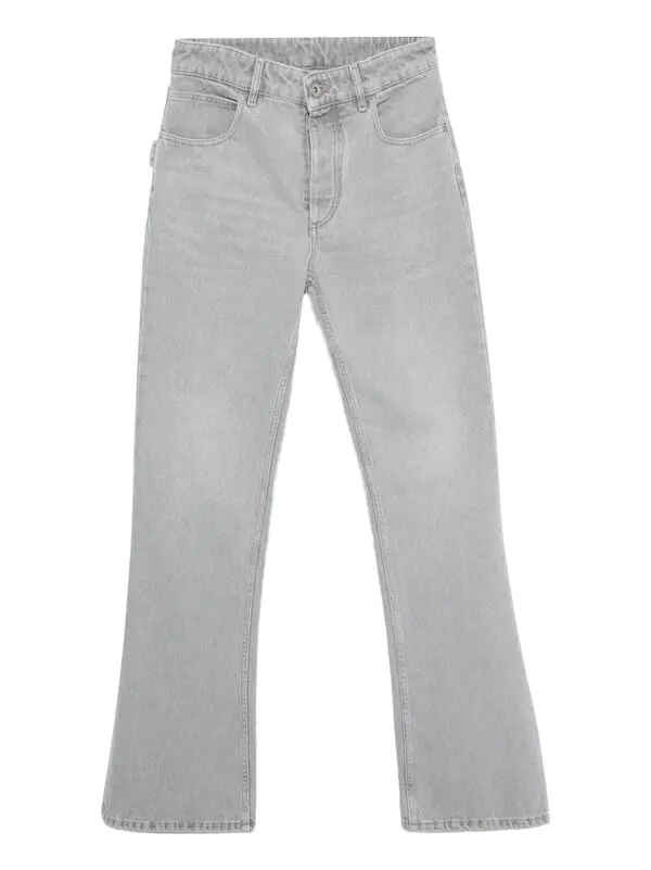 Bottega Veneta Slim Denim Cotton Jeans - Grey