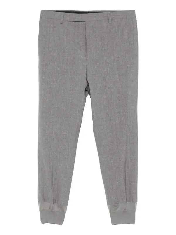 Prada Tailored Wool Trousers - Grey