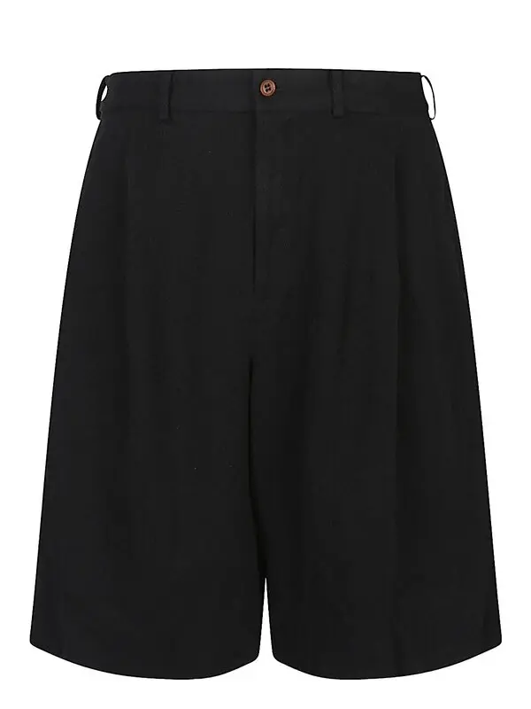 Comme Des Garçons Bermuda Shorts - Black