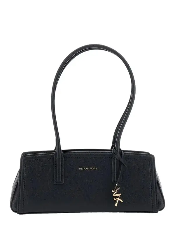 Michael Kors Leather Shoulder Bag - Black