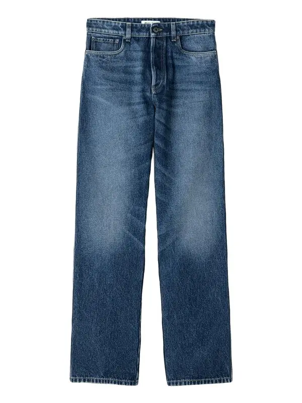 Miu Miu Five-pocket Denim Jeans - Navy