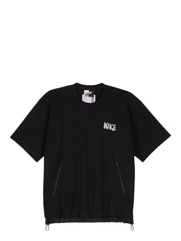 Nike X Sacai Short Sleeve Top - Black