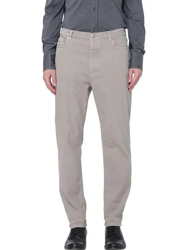 Brunello Cucinelli Straight Fit Five-pocket Jeans - Grey