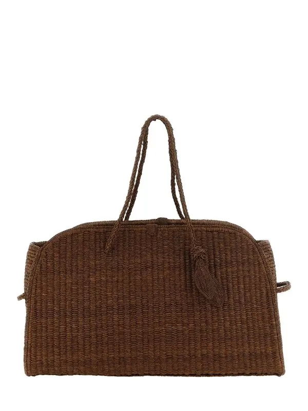 Jacquemus Le Turismo Raffia Shoulder Bag - Brown