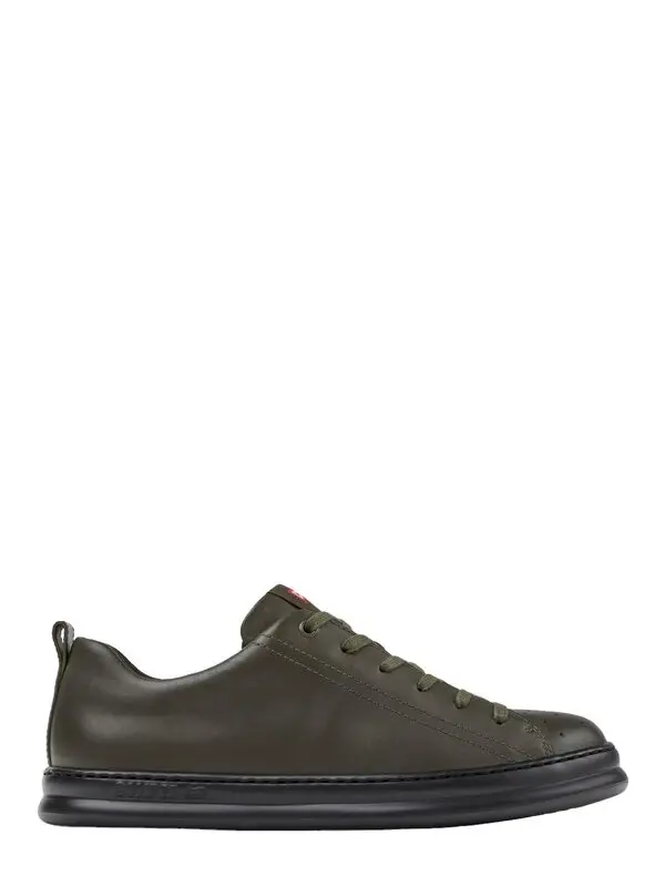 Camper Runner Smooth Leather Trainers With Xl Extralight® Sole - Green