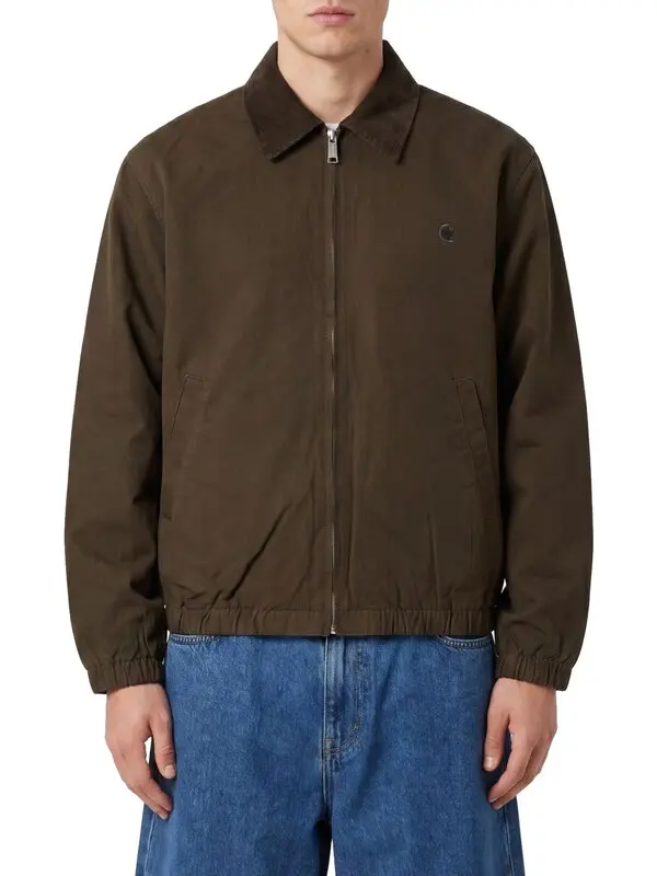 Carhartt Work In Progress Madison Relaxed Fit Cotton Jacket - Camel