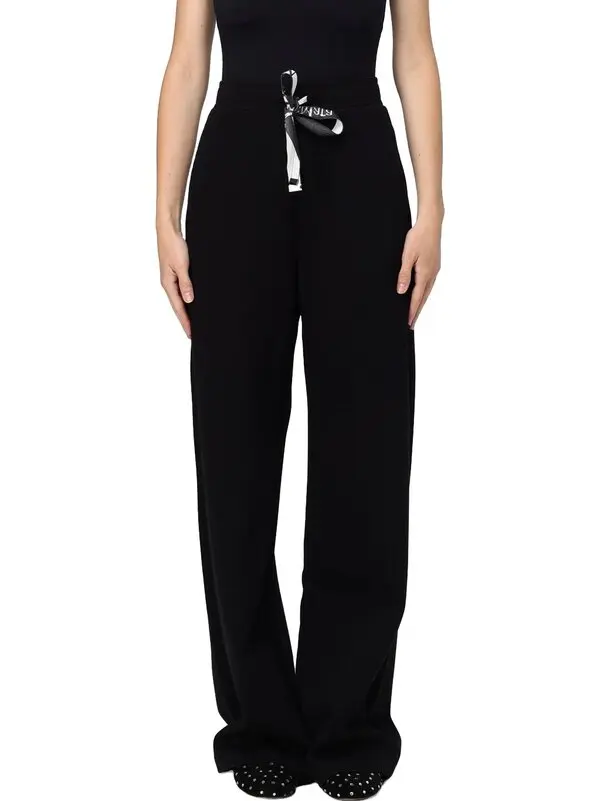 Max Mara High-waisted Jersey Joggers With Drawstring - Black