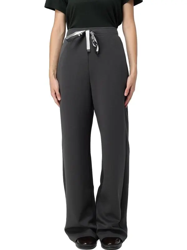 Max Mara High-waisted Jersey Joggers With Drawstring - Grey