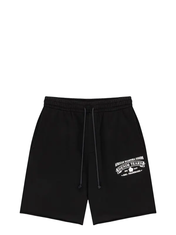 DENIM TEARS Adg Sweatshorts - Black