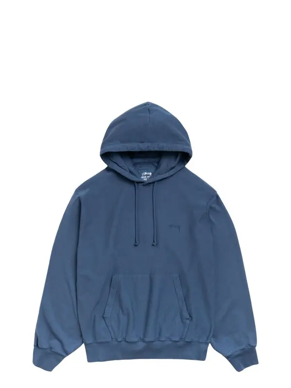 StÜssy Lightweight Terry Hoodie - Blue