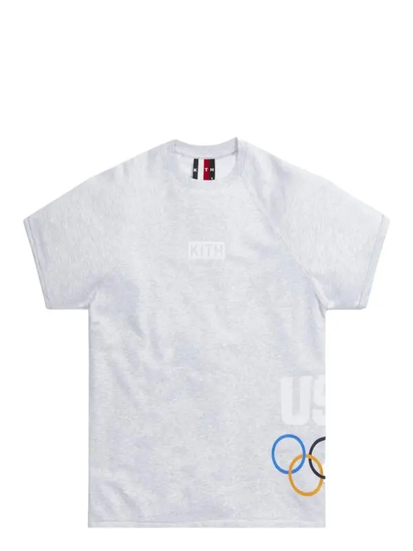Kith For Team Usa 5 Rings Howard T-shirt - Grey