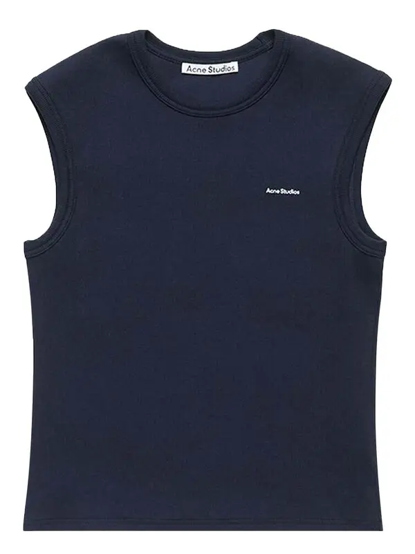 Acne Studios Logo Muscle T-shirt - Blue