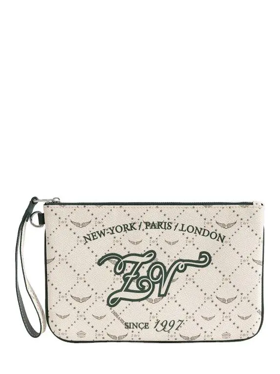 Zadig&Voltaire Z Monogram Tennis Clutch - Flash