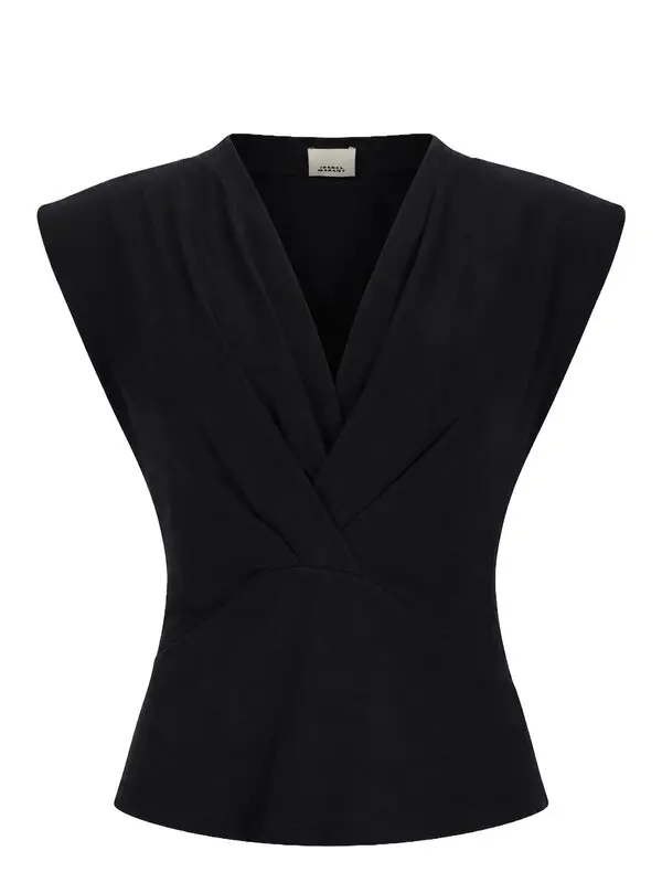 Isabel Marant Étoile Nadrine" T-shirt - Black