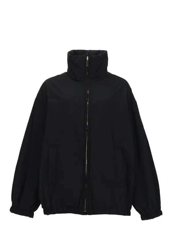 Max Mara Reversible Padded Bomber Jacket - Black