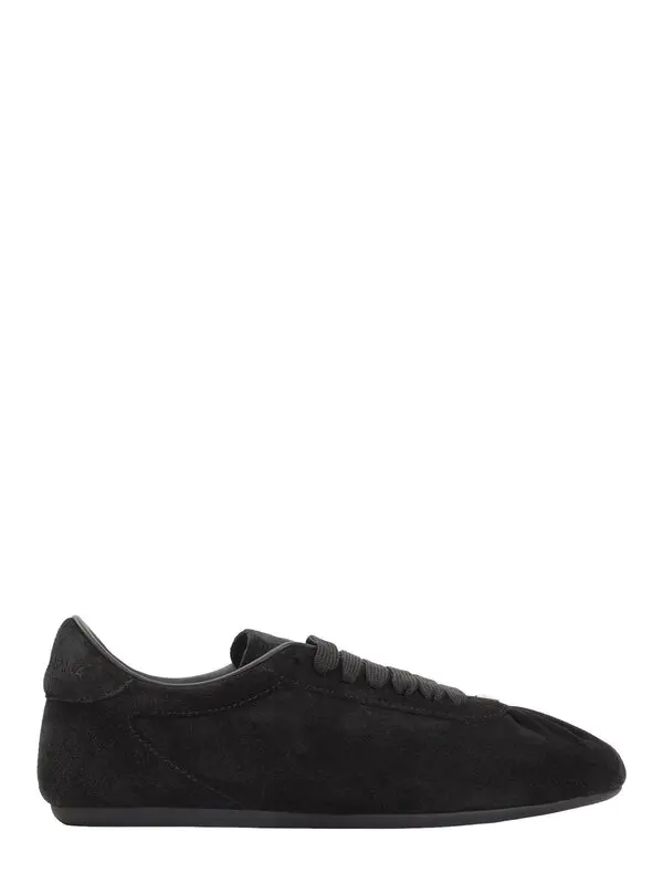 Dolce & Gabbana 100% Calf Leather Low Top Sneakers - Black