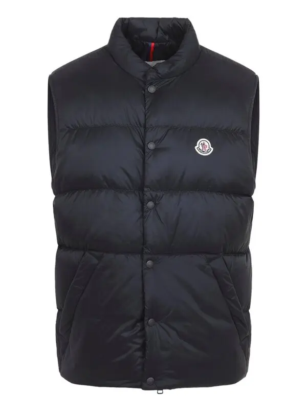 Moncler Tuquerouande Down Puffer Vest - Black