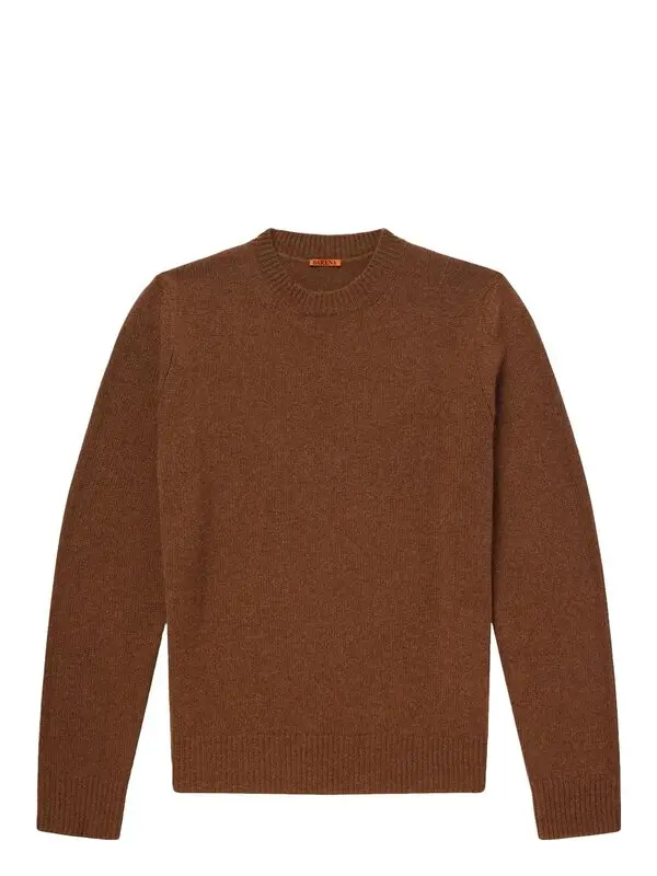 Barena Venezia Cashmere Crewneck Sweater - Brown