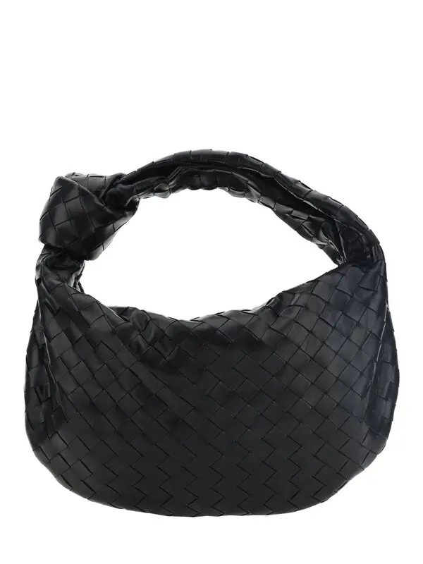 Bottega Veneta Teen Jodie Handbag - Black