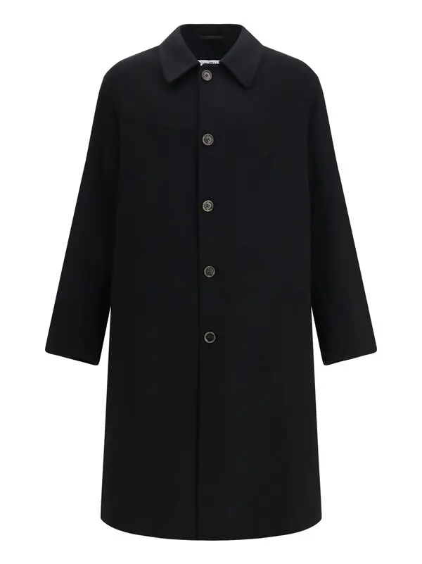 MAISON MARGIELA Double-face Wool Coat - Black
