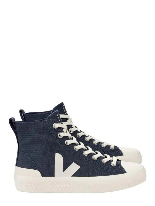 VEJA Nova High-top Lace-up Sneakers - Black