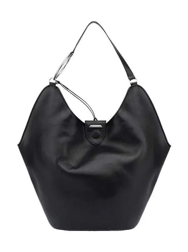 DONDUP Ring Detail Tote Bag - Black