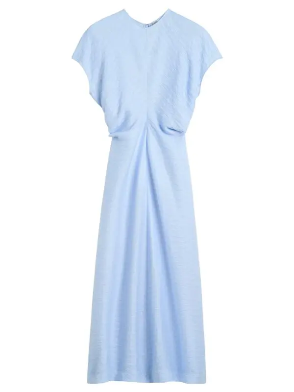 TOTEME Slouch Waist Crewneck Maxi Dress - No