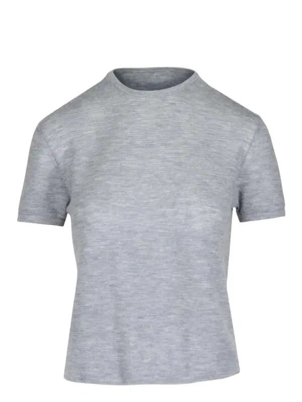 LISA YANG Ira Short-sleeve T-shirt - Grey