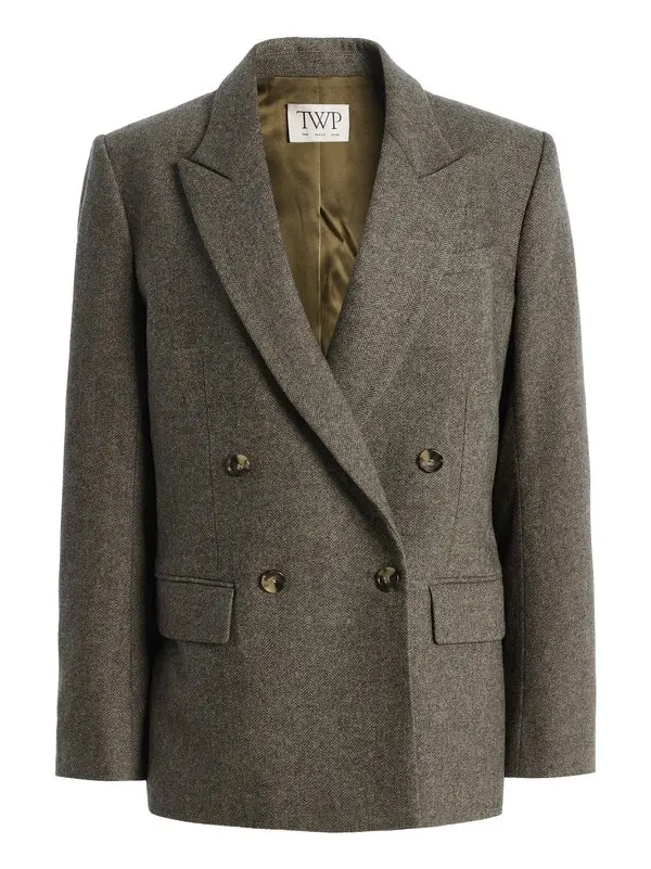 TWP Double-breasted Wool Blazer - Multi