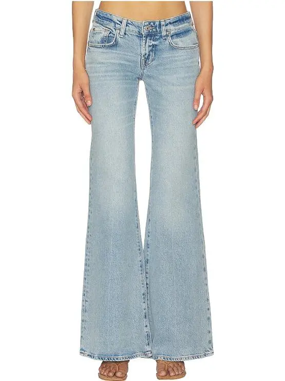 7 For All Mankind Low Flare Jean - Ode To