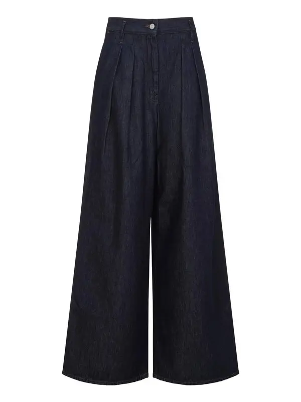 Dries Van Noten Pamplona Wide-leg Jeans - Blue