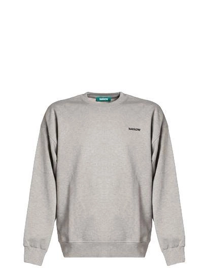 BARROW Light Cotton Sweatshirt - Grey