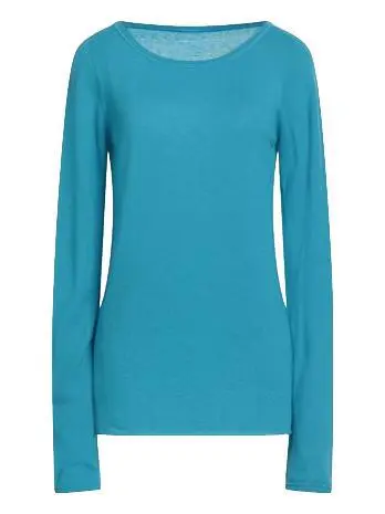 Majestic Filatures Cashmere Crewneck Long Sleeve Sweater - Blue