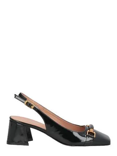 BALDININI Patent Leather Slingback Pumps - Black