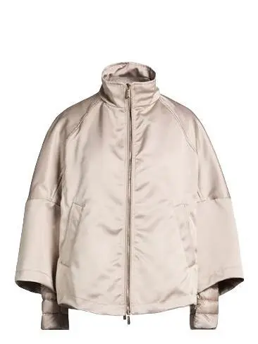 MOORER Lightweight Polyester Jacket With Goose Down Interior - Grey