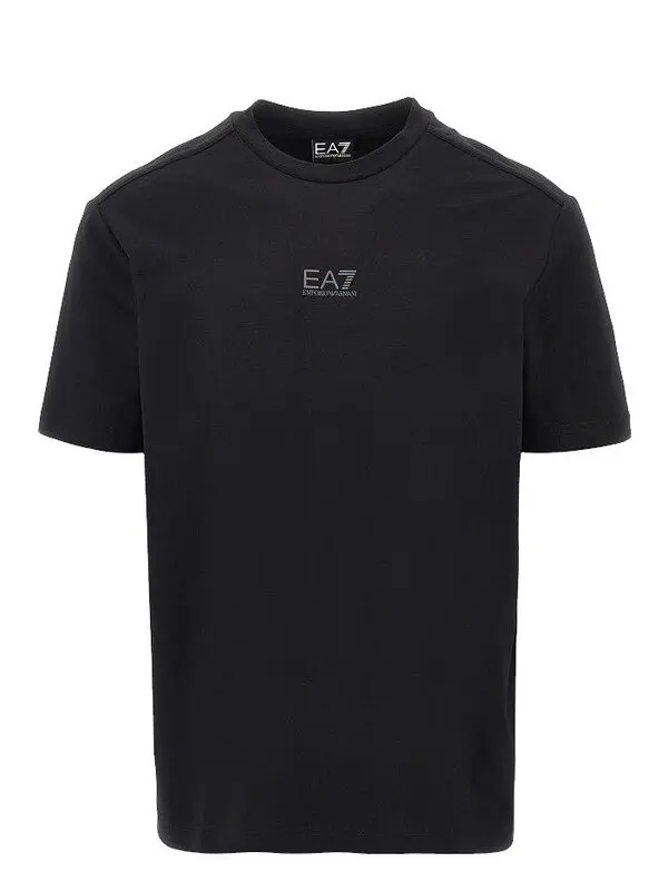 EA7 Natural Ventu 7 T-hirt - Black