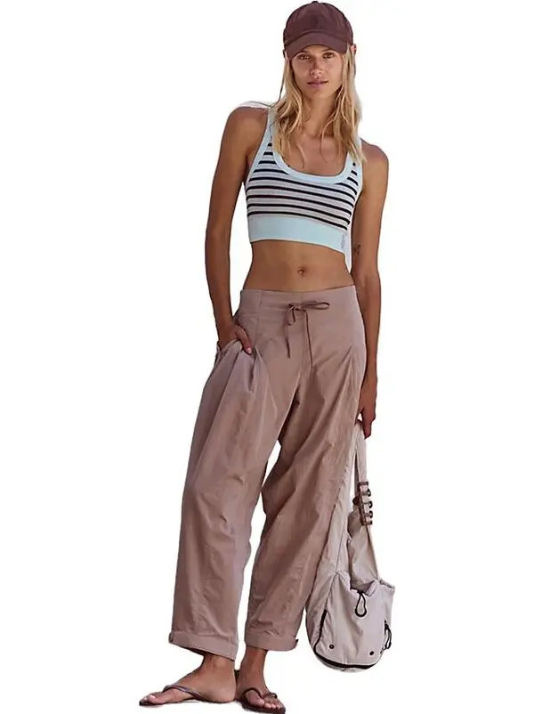 Free People Soft Ridge Pants - Sandy