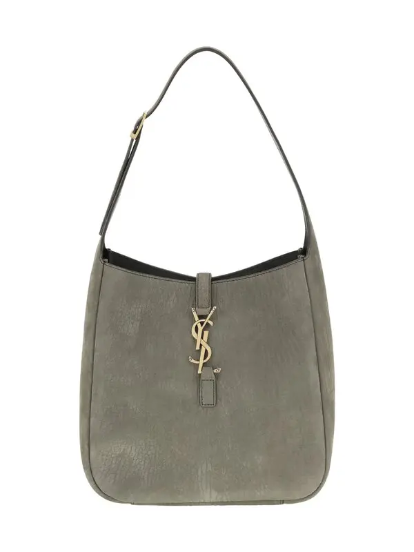 Saint Laurent 5 À 7 Supple Shoulder Bag - Gray
