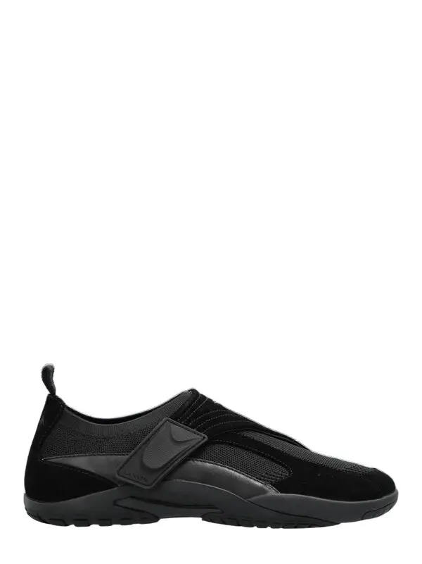 LANVIN Strap Slip-on Sneakers - Black