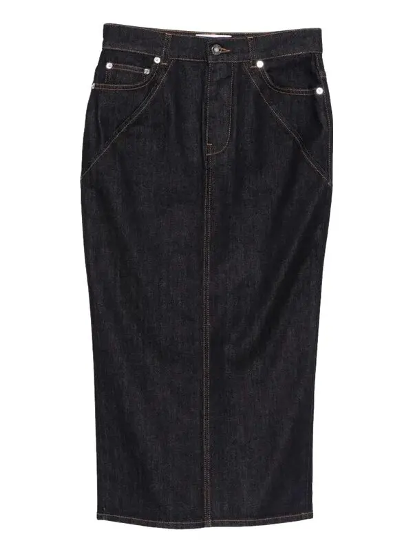 Givenchy Kick Back" Denim Skirt - Multicolor