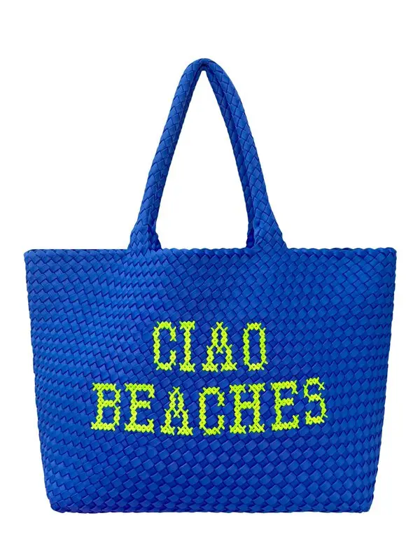 LILLY LOVES Ciao Beaches Tote - Blue