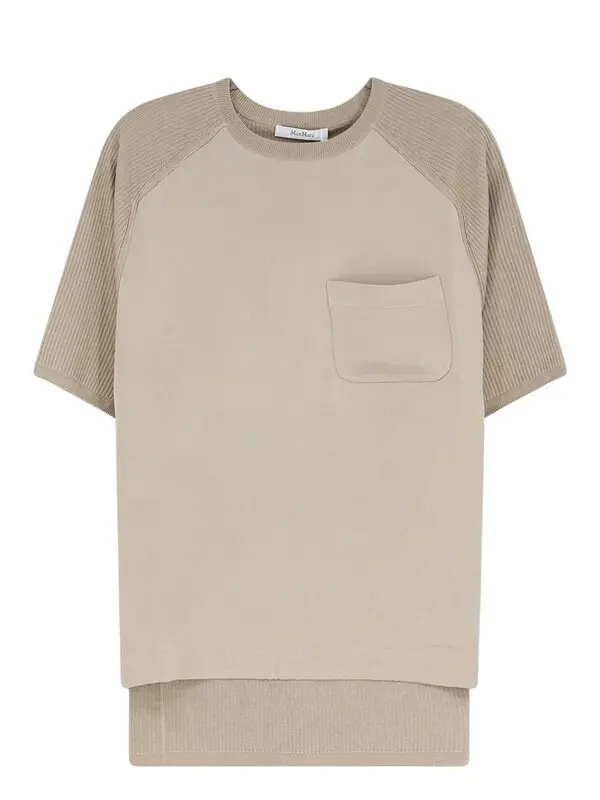 Max Mara Silk And Cashmere Top - Multicolor