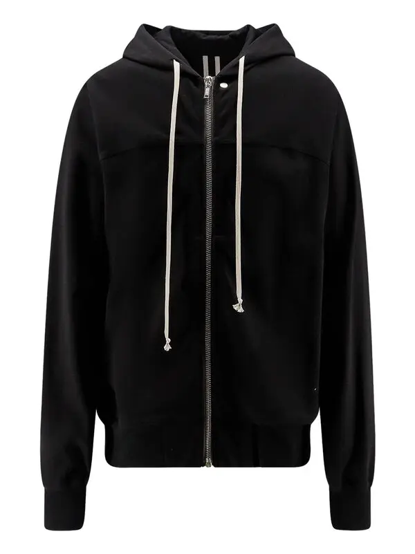 Rick Owens Jersey Windbreaker Jacket - Black