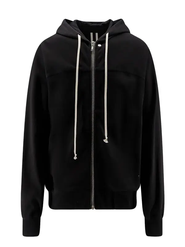 Rick Owens Jersey Windbreaker Jacket - Black